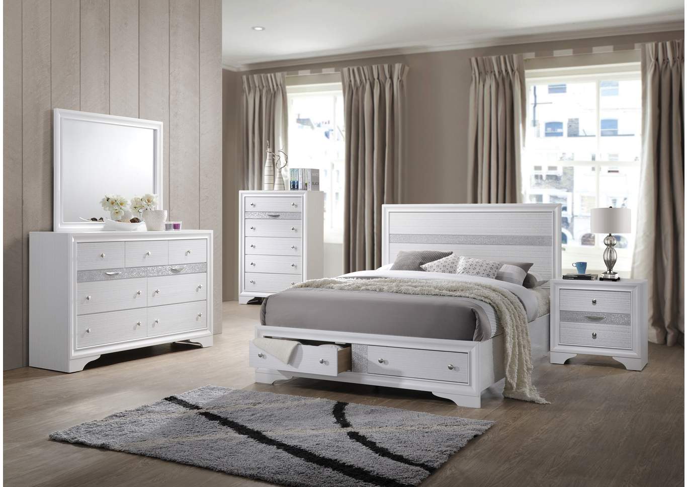 Matrix White Dresser