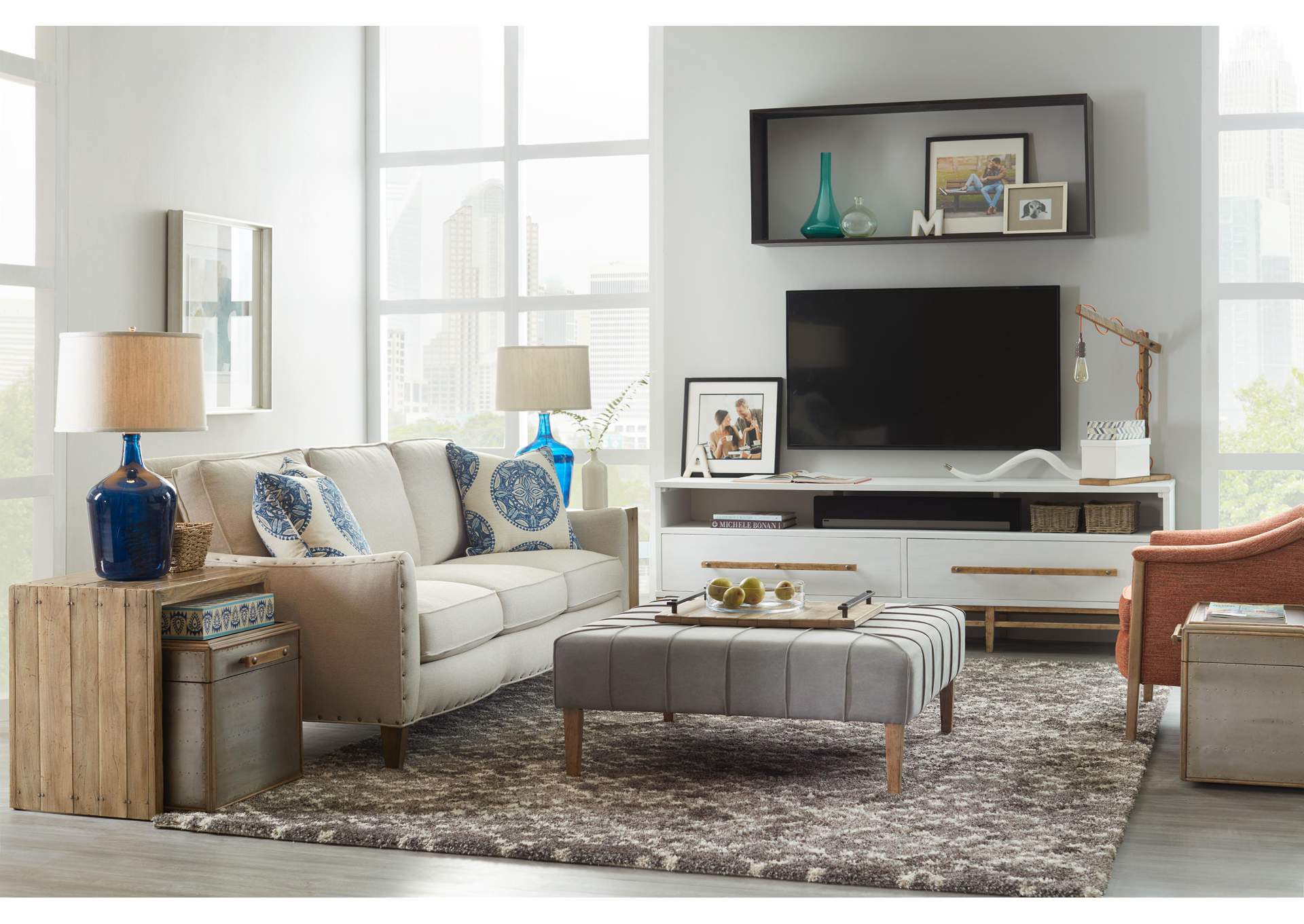 Urban Elevation Low Entertainment Console