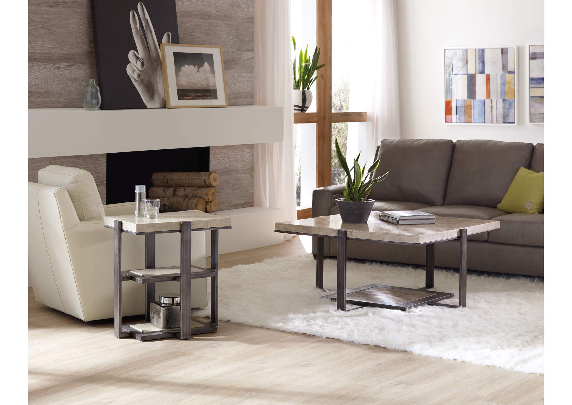 Square Cocktail Table