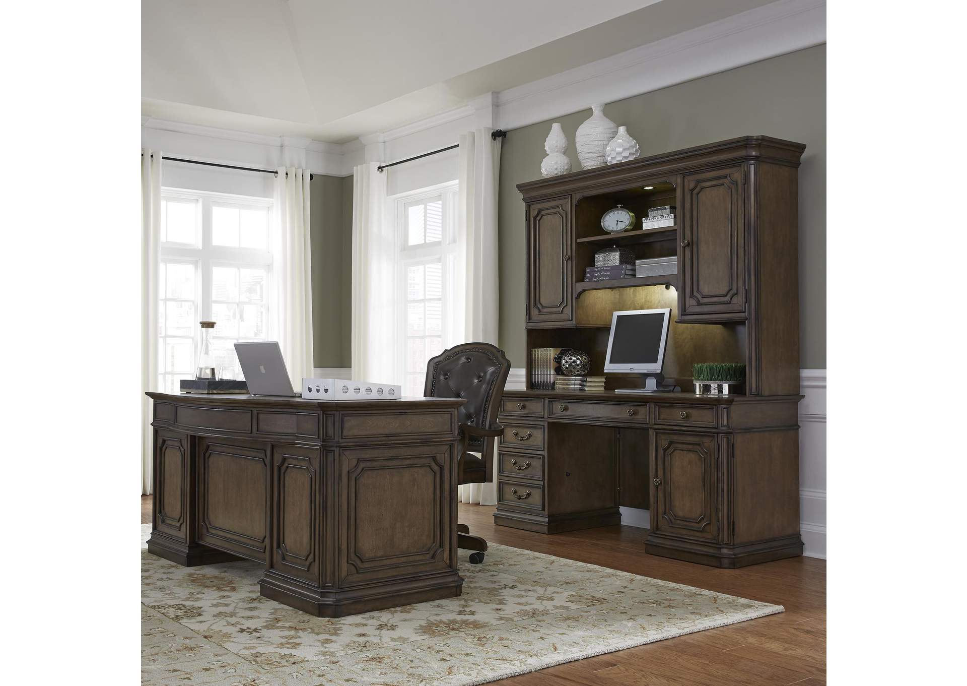 Amelia Jr Executive Credenza Set