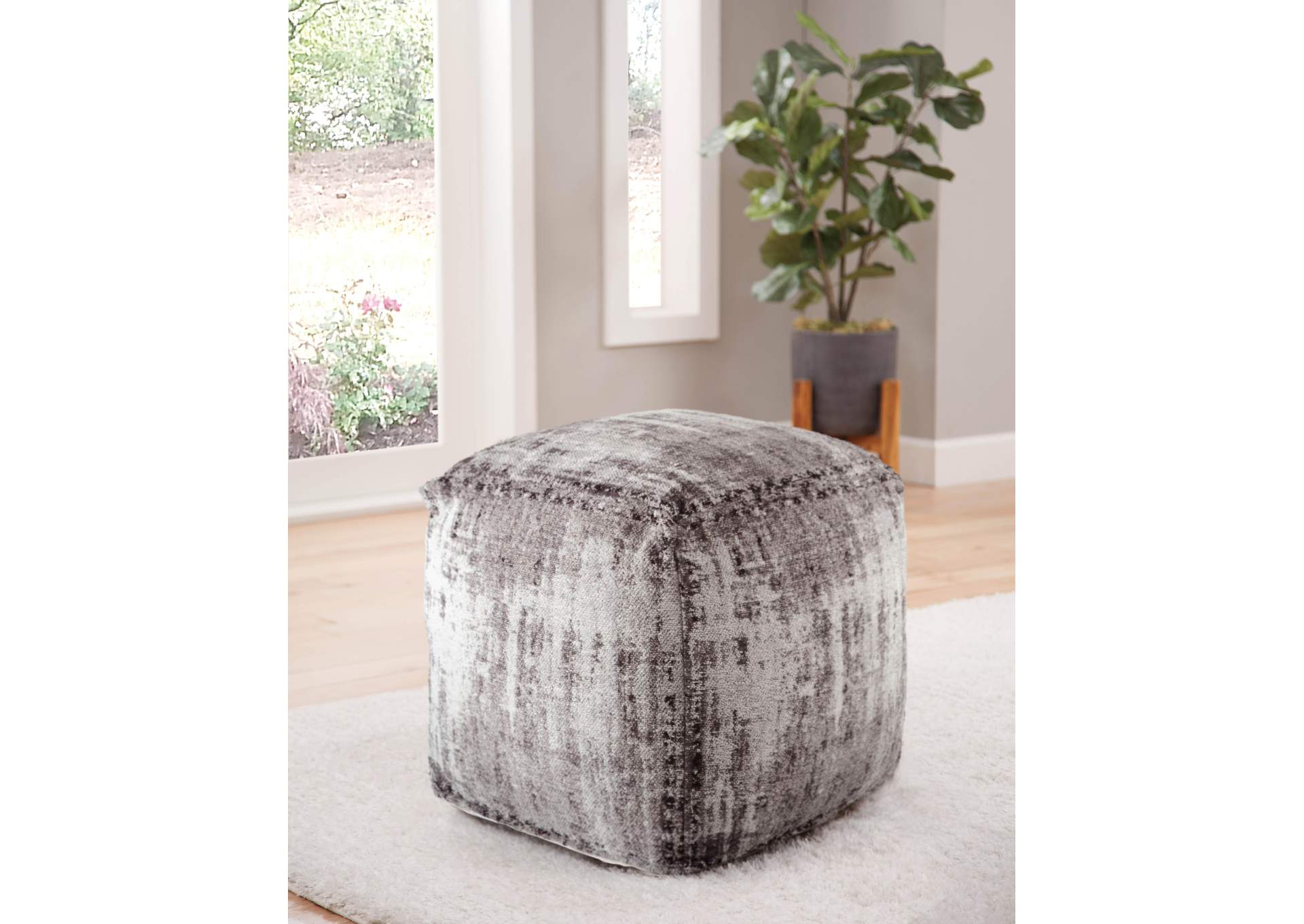 Hazel Square Pouf