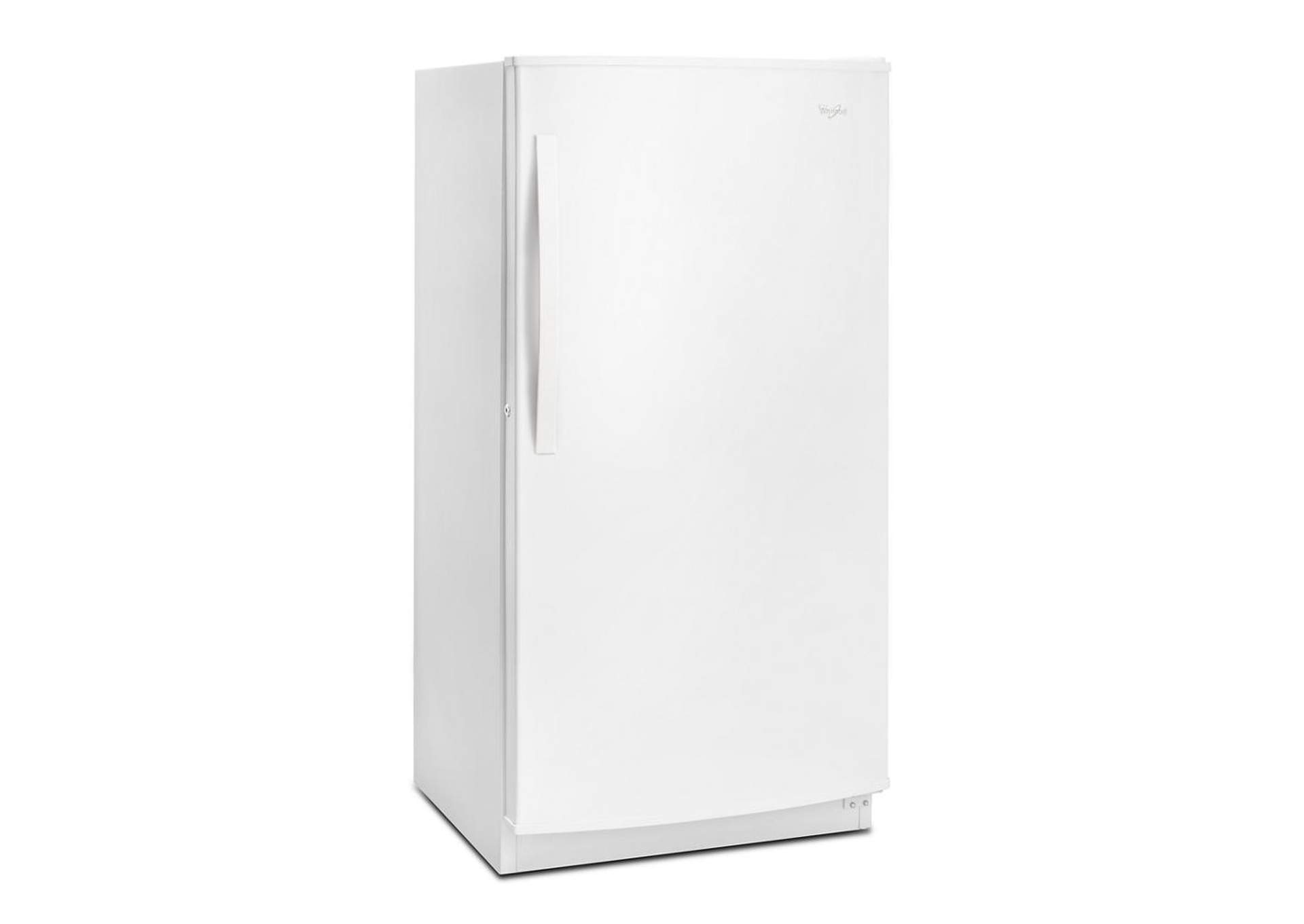 Whirlpool - 16 cu. ft. Upright Freezer with Frost-Free Defrost - White