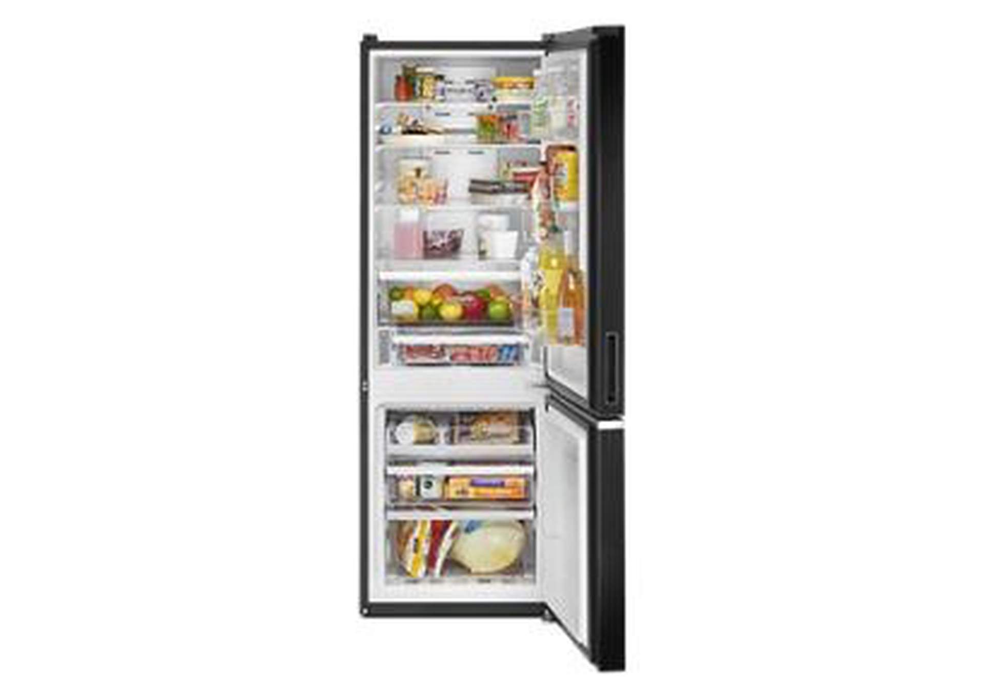 Whirlpool - 24-inch Wide Garage-Ready Bottom-Freezer Refrigerator - 12. ...