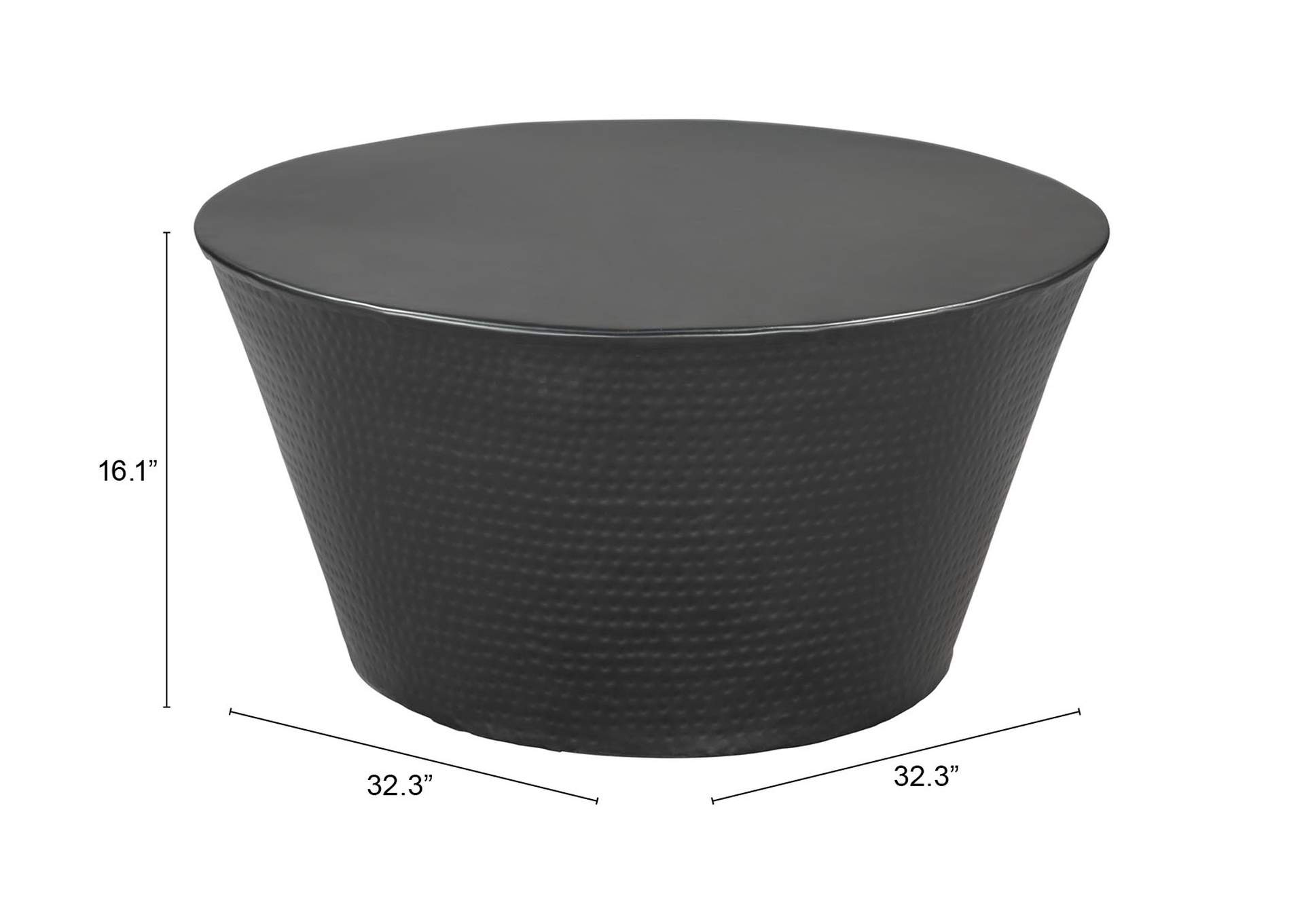 Durban Coffee Table Black